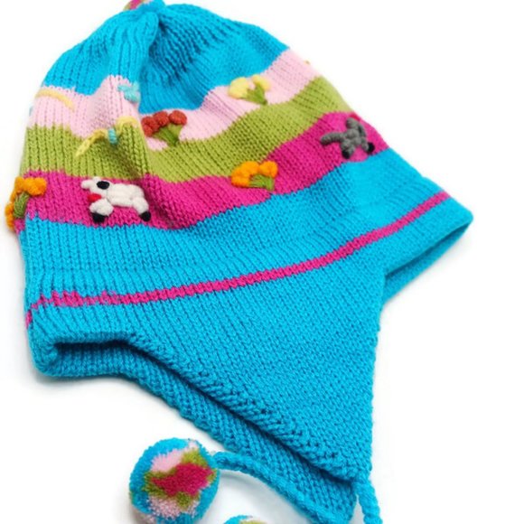 Accessories | Chullo Artisanal Andes Mountains Multicolor Childrens Hat ...